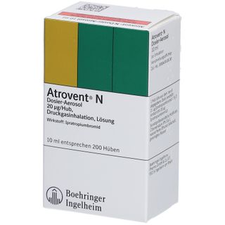 Atrovent® N 20µg/Aerosolstoß 10 ml mit dem E-Rezept kaufen - Shop Apotheke