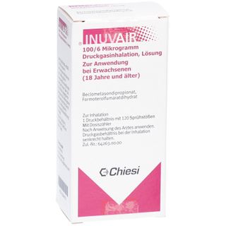 Inuvair® 100/6 µg 1 St mit dem E-Rezept kaufen - Shop Apotheke
