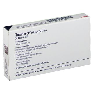 Tambocor® 100 mg 20 St mit dem E-Rezept kaufen - Shop Apotheke