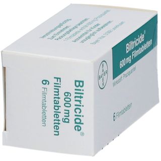 Biltricide® 600 mg 6 St mit dem E-Rezept kaufen - Shop Apotheke