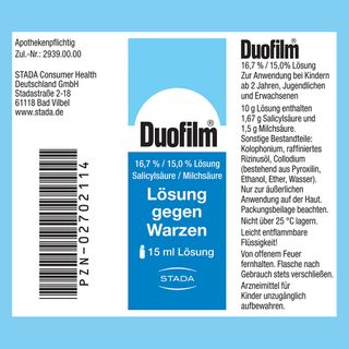 Duofilm® Lösung 15 ml - Shop Apotheke