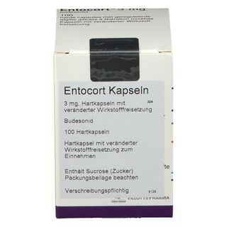Entocort Kapseln 3 mg 100 St mit dem E-Rezept kaufen - Shop Apotheke