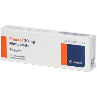Ebastel® 20 mg 20 St mit dem E-Rezept kaufen - Shop Apotheke