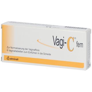 Vagi-C® fem Vaginaltabletten 6 St - Shop Apotheke