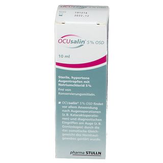 OCUsalin® 5% OSD 1x10 ml - Shop Apotheke