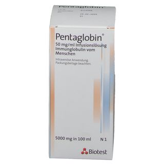 Pentaglobin® 50 mg/ml 100 ml mit dem E-Rezept kaufen - Shop Apotheke