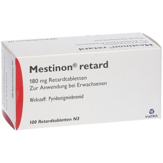 Mestinon® retard 180 mg 100 St mit dem E-Rezept kaufen - Shop Apotheke
