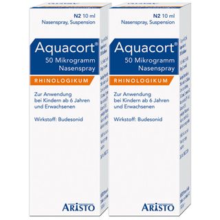 Aquacort® 50 µg Nasenspray 2x10 ml mit dem E-Rezept kaufen - Shop Apotheke