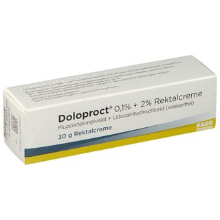 Doloproct® 0,1 % + 2 % Rektalcreme 30 g mit dem E-Rezept kaufen - Shop ...