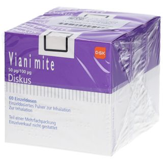 Viani® mite 50 µg/100 µg Diskus® 3x60 St mit dem E-Rezept kaufen - Shop ...