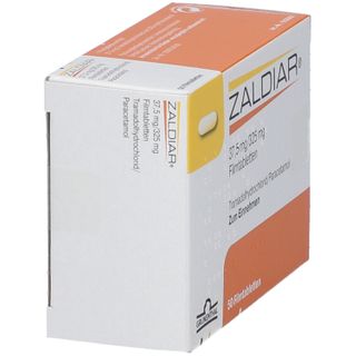 ZALDIAR® 37,5 mg/325 mg 50 St mit dem E-Rezept kaufen - Shop Apotheke