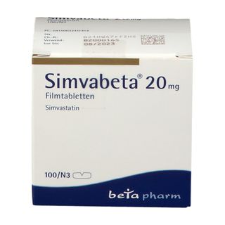 Simvabeta® 20 mg 100 St mit dem E-Rezept kaufen - Shop Apotheke