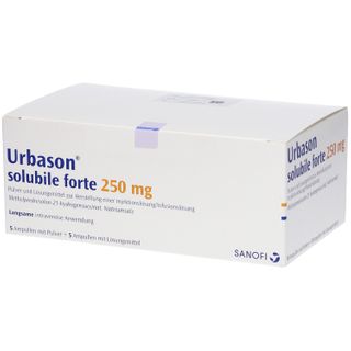 Urbason® solubile forte 250 mg 5 St mit dem E-Rezept kaufen - Shop Apotheke