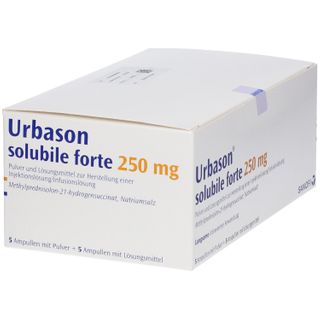 Urbason® solubile forte 250 mg 5 St mit dem E-Rezept kaufen - Shop Apotheke