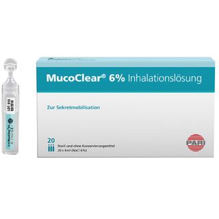 MucoClear 6%® Inhalationslösung 20x4 ml - Shop Apotheke