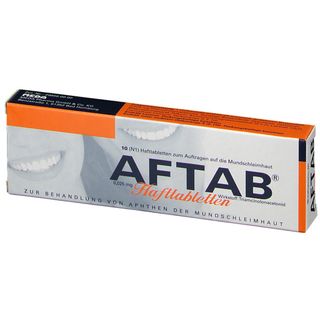 AFTAB® Hafttabletten 10 St - Shop Apotheke