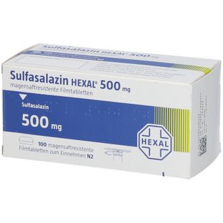 Sulfasalazin HEXAL® 500 mg 100 St mit dem E-Rezept kaufen - Shop Apotheke