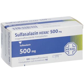 Sulfasalazin HEXAL® 500 mg 100 St mit dem E-Rezept kaufen - Shop Apotheke