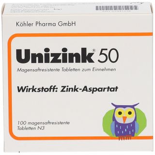 Unizink® 50 Tabletten 100 St - Shop Apotheke