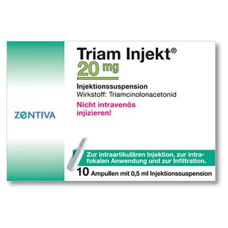 Triam Injekt® 20 mg 10x0,5 ml mit dem E-Rezept kaufen - Shop Apotheke