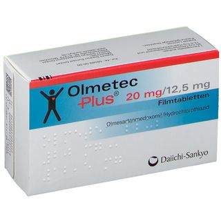 Olmetec Plus® 20 mg/12,5 mg 56 St mit dem E-Rezept kaufen - Shop Apotheke