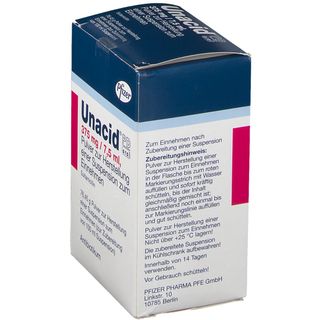 Unacid® PD oral 375 mg/7,5 ml 100 ml mit dem E-Rezept kaufen - Shop ...