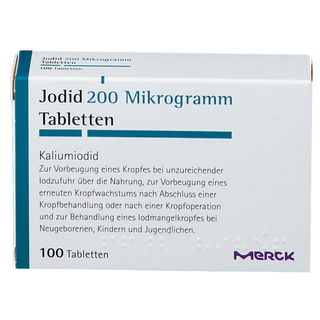 Jodid 200 Mikrogramm 100 St - Shop Apotheke