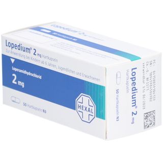 Lopedium® 2 mg 50 St mit dem E-Rezept kaufen - Shop Apotheke