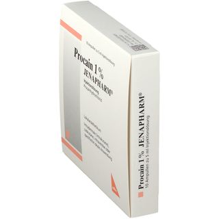 Procain 1% JENAPHARM® 10x5 ml mit dem E-Rezept kaufen - Shop Apotheke
