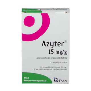 Azyter 15 mg/g 6x0,25 g mit dem E-Rezept kaufen - Shop Apotheke