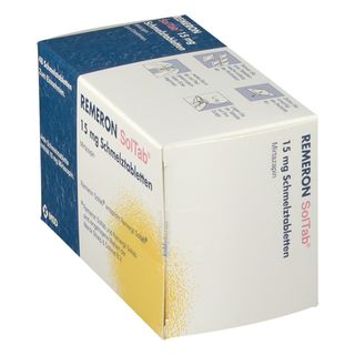 REMERON SolTab® 15 mg 48 St mit dem E-Rezept kaufen - Shop Apotheke