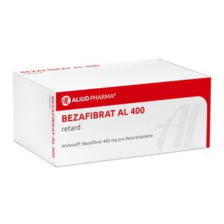 Bezafibrat AL 400 retard 100 St mit dem E-Rezept kaufen - Shop Apotheke