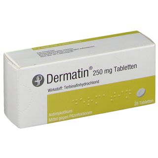 Dermatin® 250 mg 28 St mit dem E-Rezept kaufen - Shop Apotheke