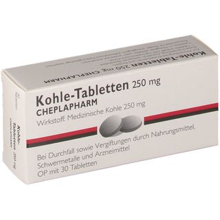 Kohle-Tabletten 250 mg 30 St - Shop Apotheke
