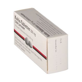 Kohle-Tabletten 250 mg 30 St - Shop Apotheke