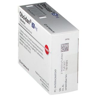 Obsidan® 25 mg 100 St mit dem E-Rezept kaufen - Shop Apotheke