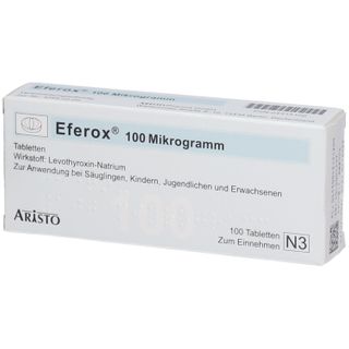 Eferox® 100 µg 100 St mit dem E-Rezept kaufen - Shop Apotheke