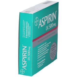 ASPIRIN® I.V. 500 mg 5 St mit dem E-Rezept kaufen - Shop Apotheke