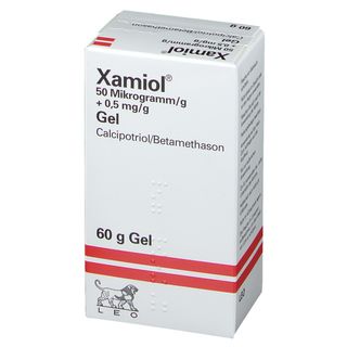 Xamiol® 50 Mikrogramm/g + 0,5 mg/g Gel 60 g mit dem E-Rezept kaufen ...