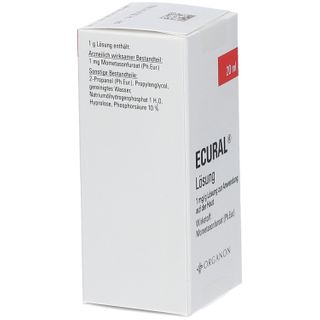 ECURAL® Lösung 1 mg/ml 20 ml mit dem E-Rezept kaufen - Shop Apotheke