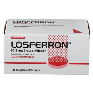 Lösferron® 80,5 mg Brausetabletten 100 St - Shop Apotheke