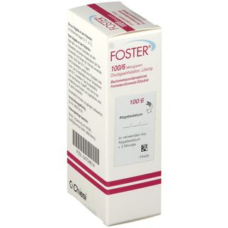 FOSTER® 100/6 µg 120 Hub Dosieraerosol 1 St mit dem E-Rezept kaufen ...