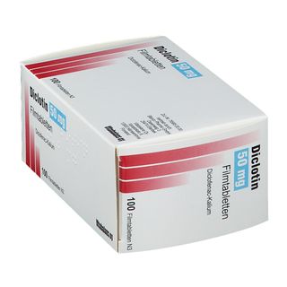 Diclotin 50 mg 100 St mit dem E-Rezept kaufen - Shop Apotheke
