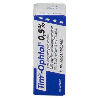 Tim®-Ophtal® 0,5 % 5 ml mit dem E-Rezept kaufen - Shop Apotheke