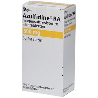 Azulfidine® RA 500 mg 300 St mit dem E-Rezept kaufen - Shop Apotheke