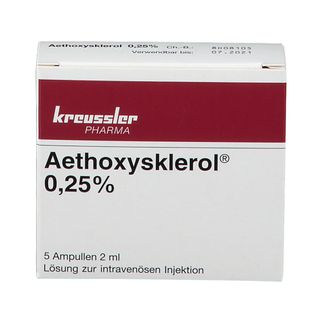 Aethoxysklerol® 0,25 % 5x2 ml mit dem E-Rezept kaufen - Shop Apotheke