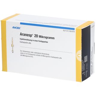 Aranesp® 20 µg 4 St mit dem E-Rezept kaufen - Shop Apotheke