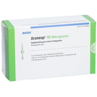 Aranesp® 40 µg 4 St mit dem E-Rezept kaufen - Shop Apotheke