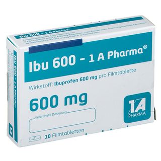 Ibu 600 1A Pharma® 10 St mit dem E-Rezept kaufen - Shop Apotheke
