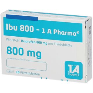 Ibu 800 1A Pharma® 10 St mit dem E-Rezept kaufen - Shop Apotheke